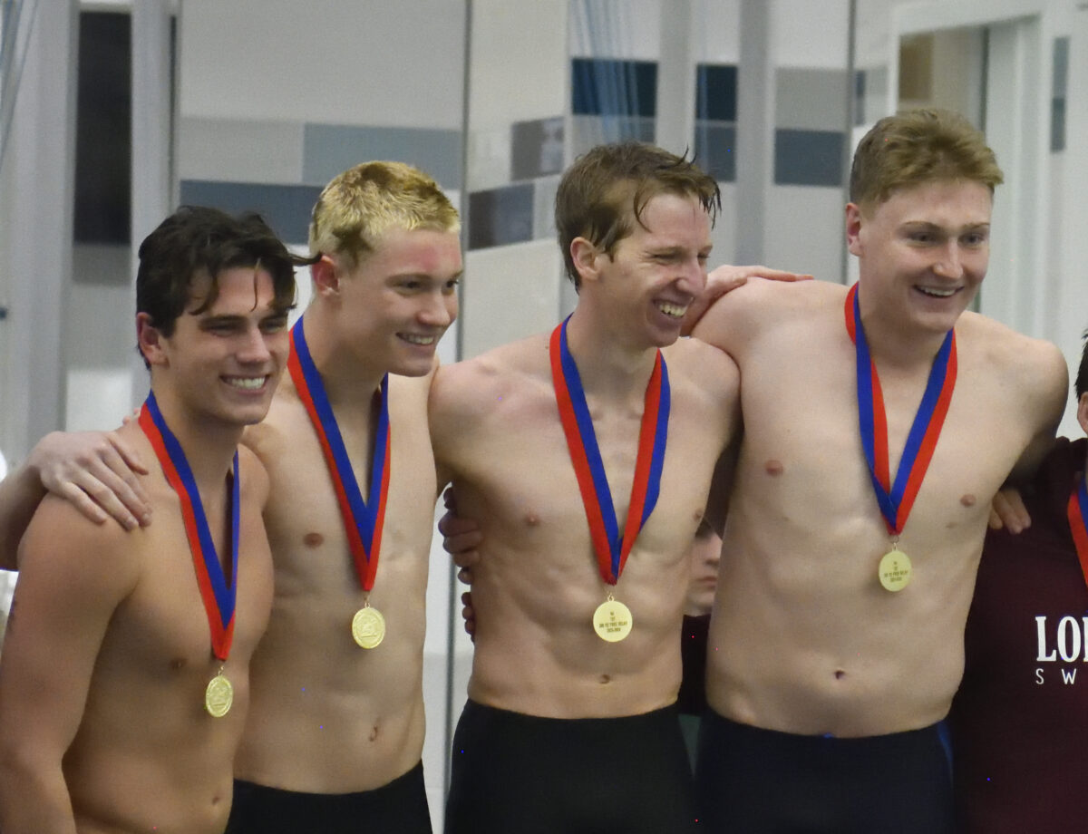 Splash zone: Skyridge boys swimming repeats as 6A champs | News, Sports ...